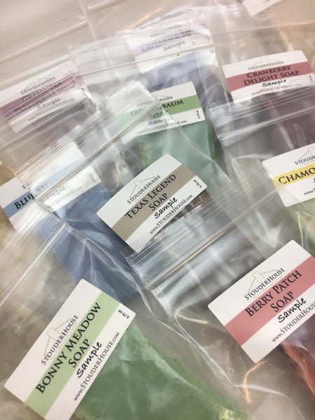 Soap Samples | StouderHouse LLC